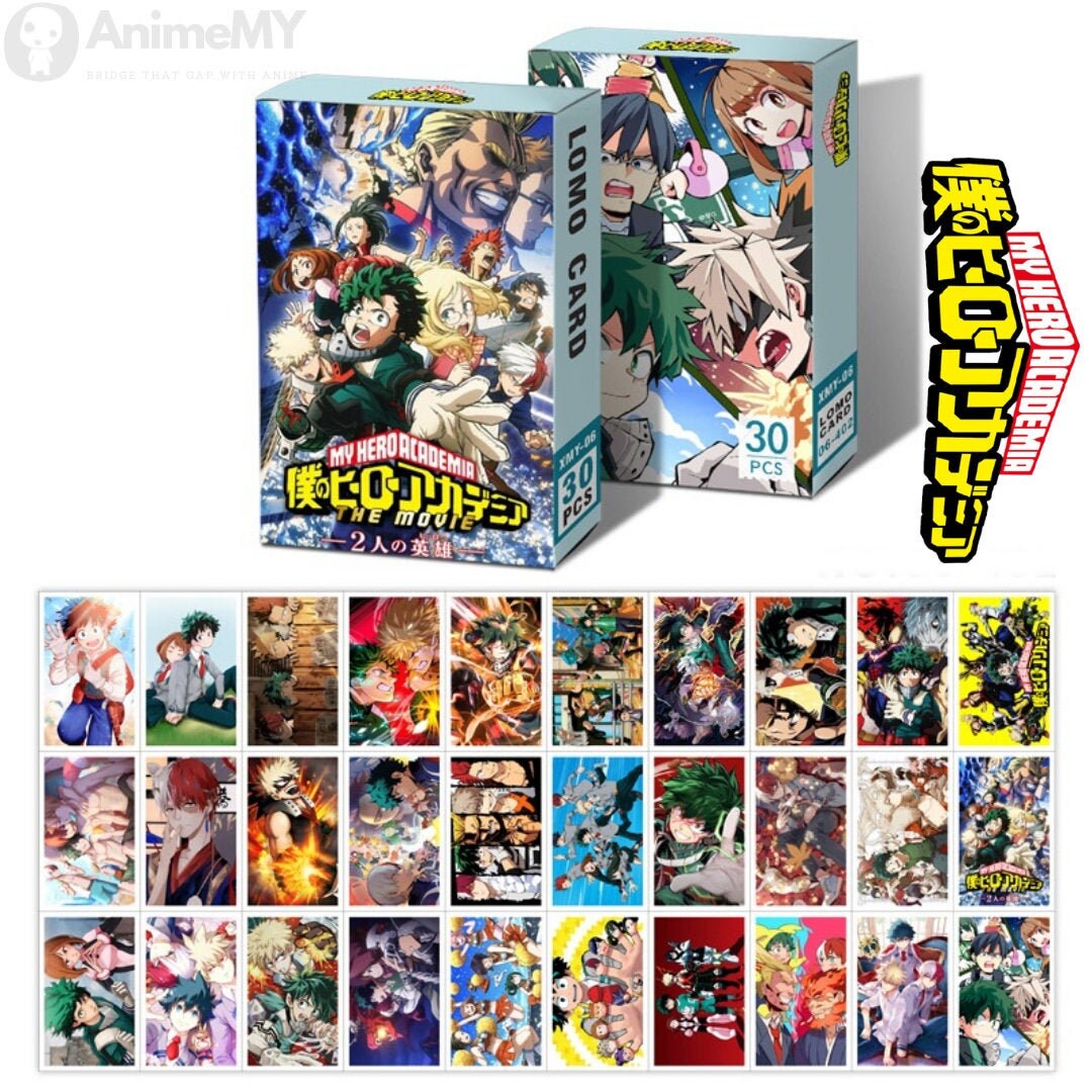 My Hero Academia 30 pcs Lomo Card / Anime Character Photocard | Etsy