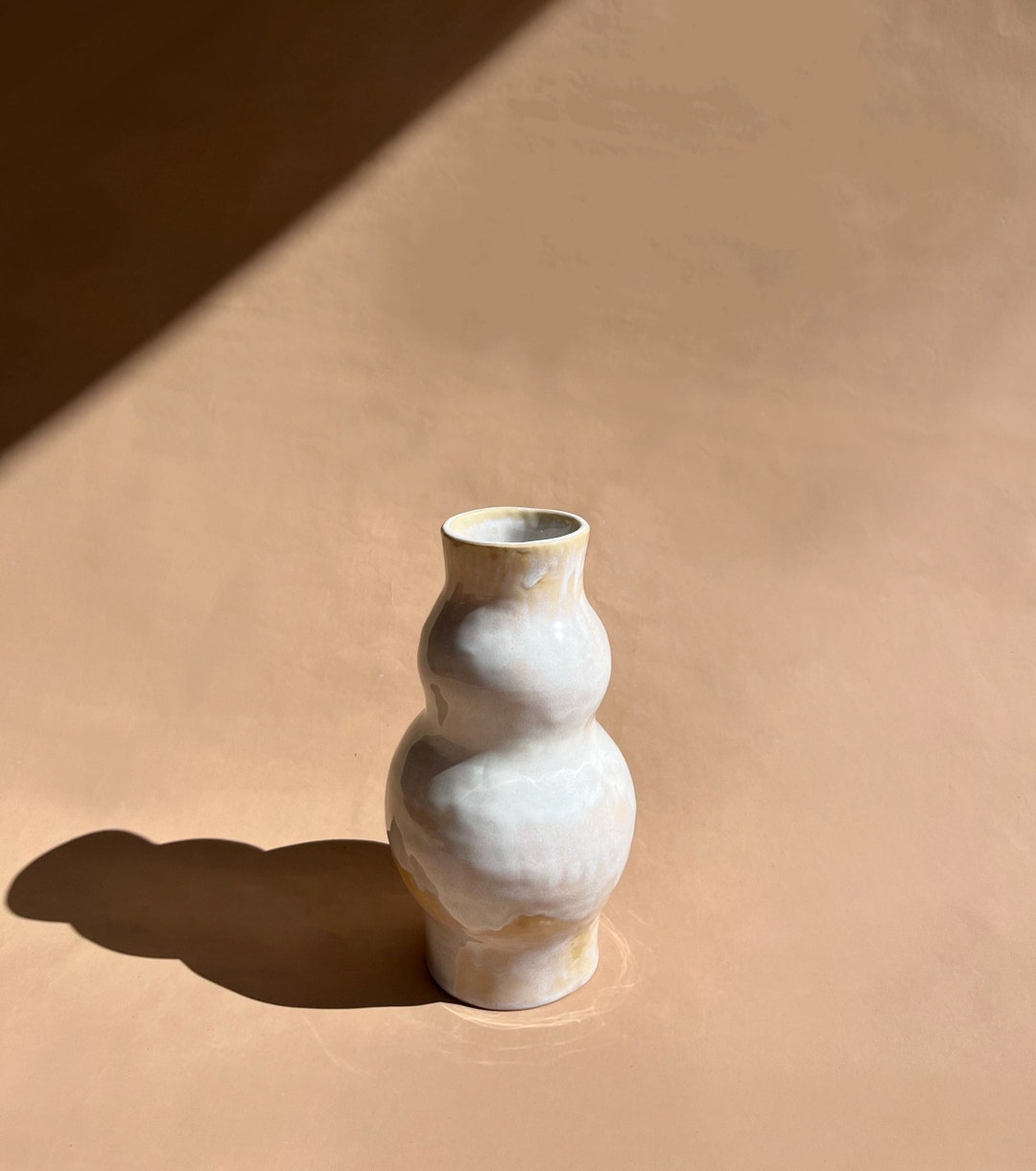 Vanilla Vase Ceramic Vase Ceramic Object Ceramic - Etsy