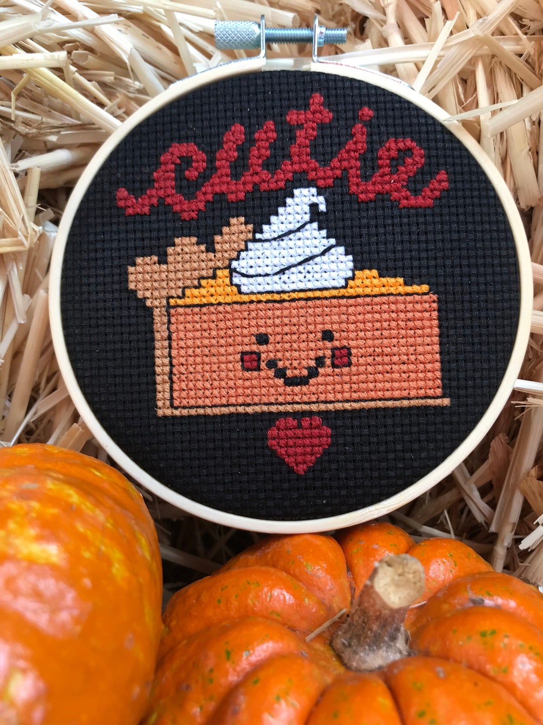 Cutie Pumpkin Pie (PDF) Pattern ONLY, Printable, Pumpkin Pie Cross ...