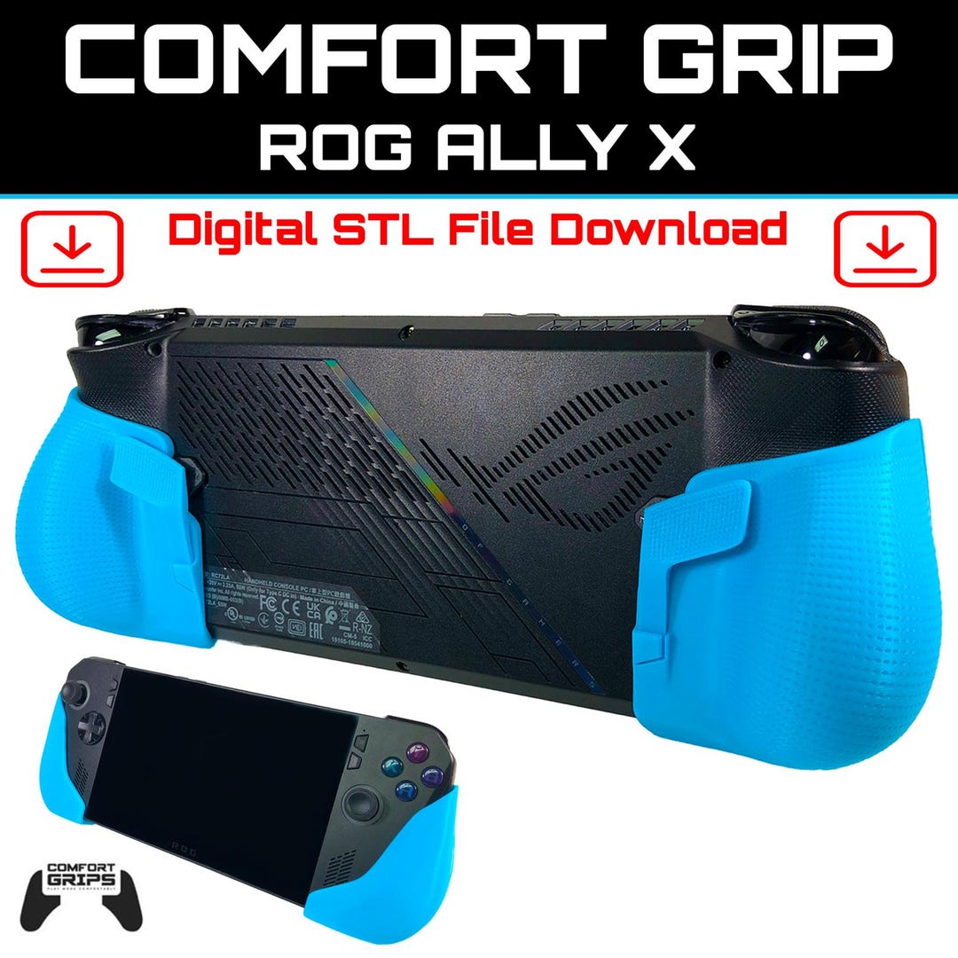 Asus ROG Ally X Comfort Grip Case Accessories - Digital STL File ...
