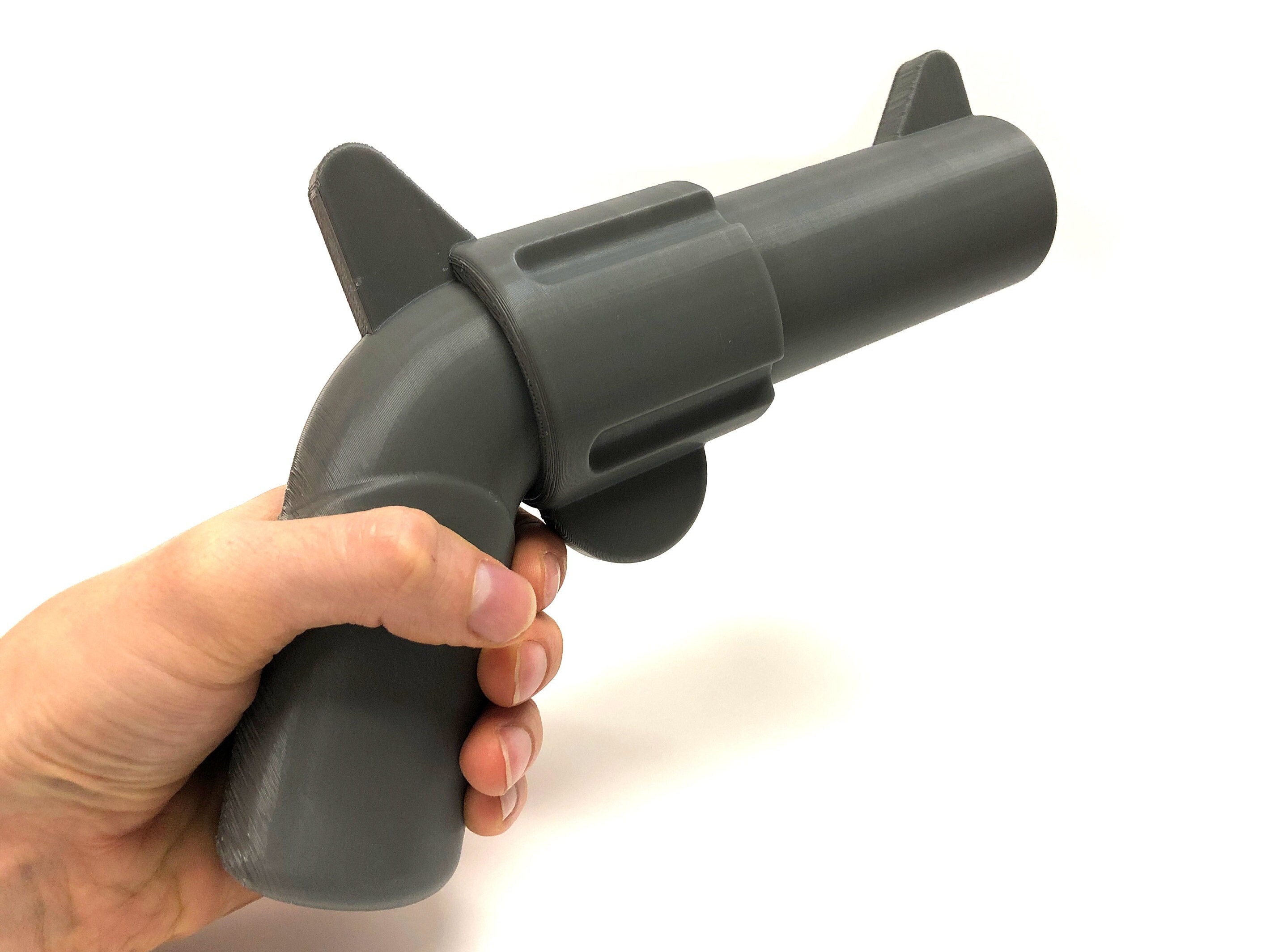 Life Size Building Block Revolver 3D Printed Etsy