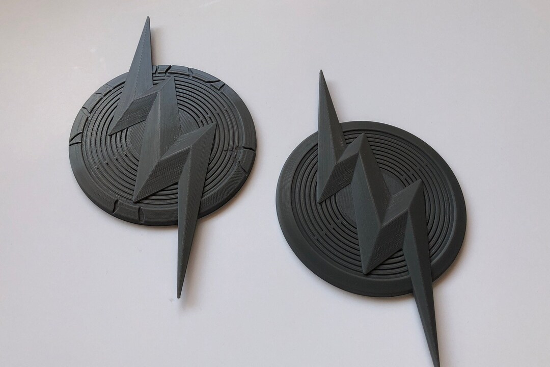 The Flash New Emblem Logo 3D Printed - Etsy UK
