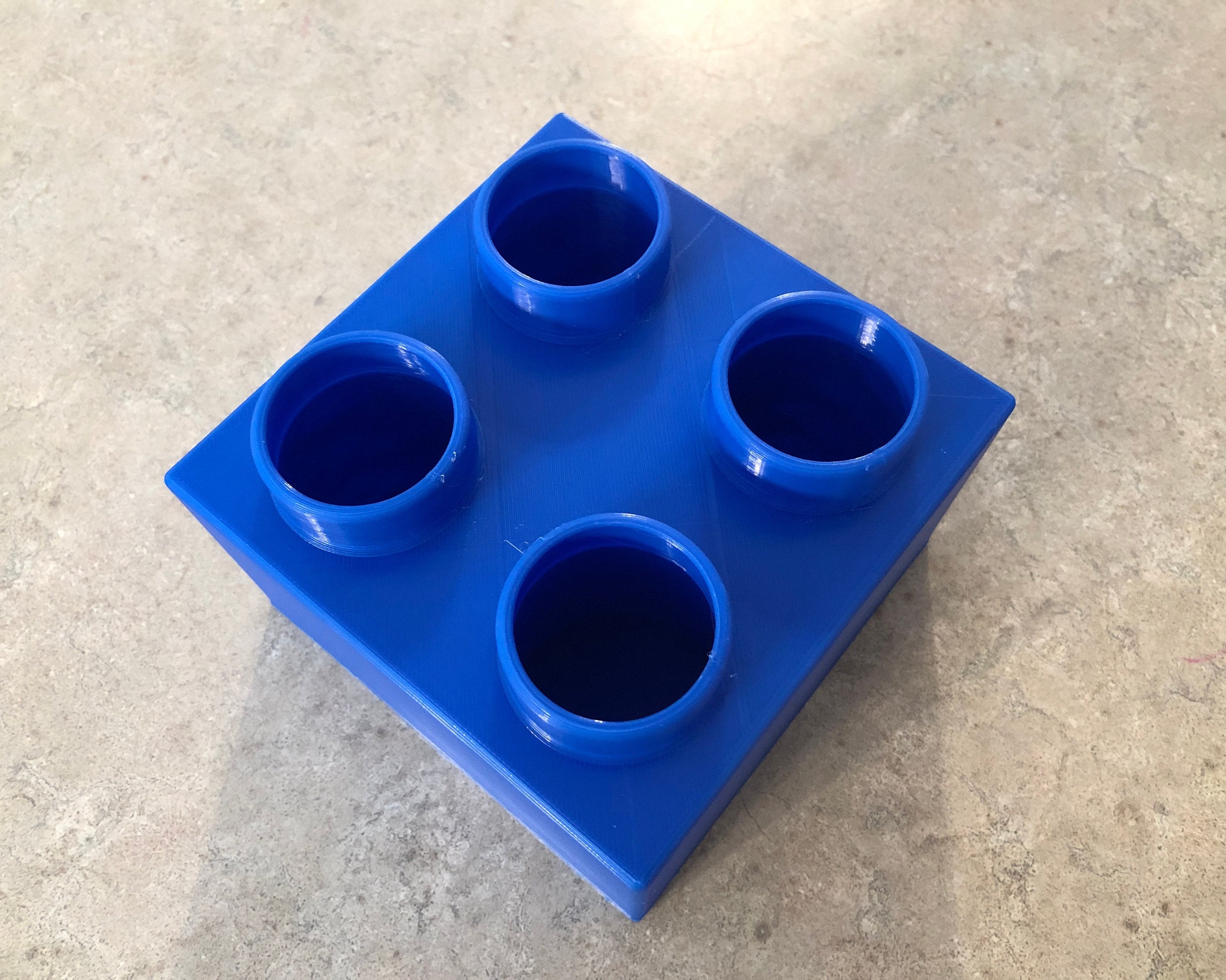 3D Printed Building Block Pencil and Pen Holder - Etsy