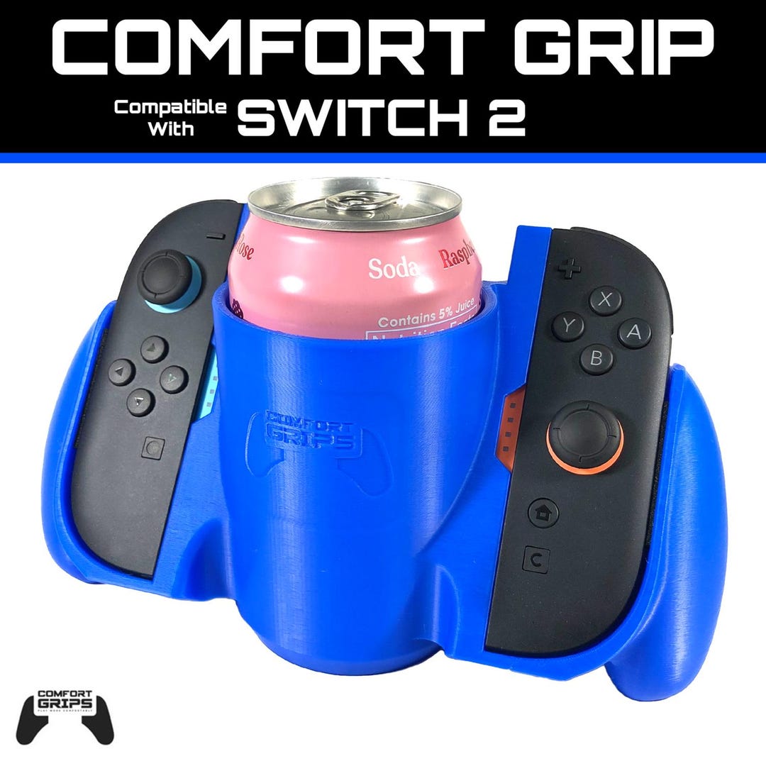 Beverage Holder Joy-con Comfort Grip Compatible With Switch 2 - 3D ...