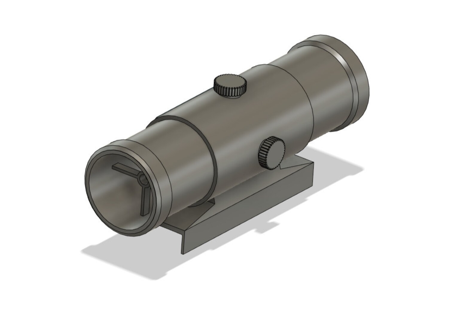 Nerf Acog Style Sight Attachment Universal Digital STL File - Etsy