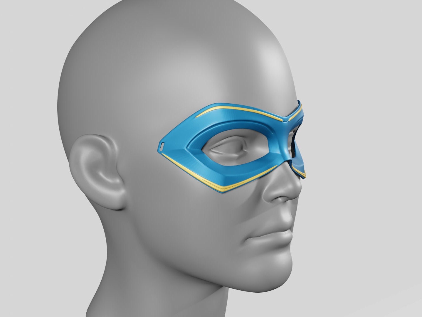 Ms Marvel Mask Replica Prop Digital STL File Download - Etsy