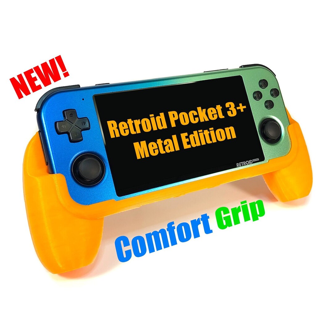 Retroid Pocket 3 Metal Version Comfort Grip Case 3D Printed - Etsy