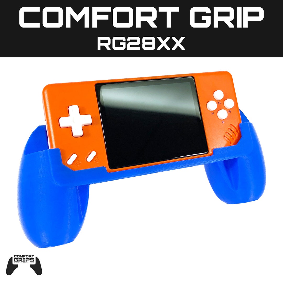 Anbernic RG28XX Comfort Grip Case 2-in-1 Reversible Screen Protector ...