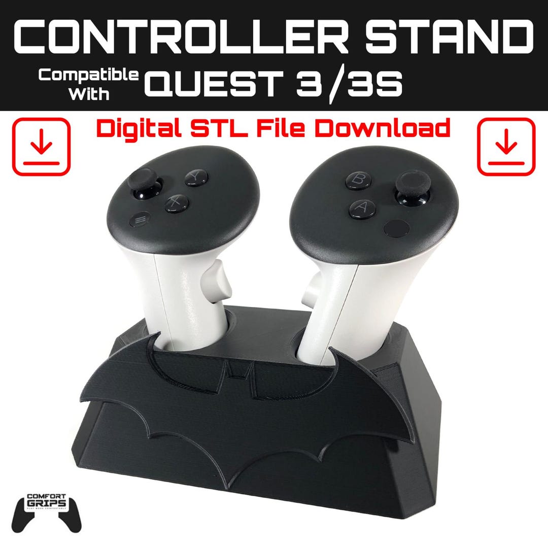 Bat Themed Controller Stand Accessory Compatible With Quest 3/3S ...