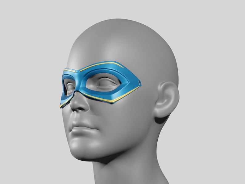 Ms Marvel Mask Replica Prop Digital STL File Download - Etsy