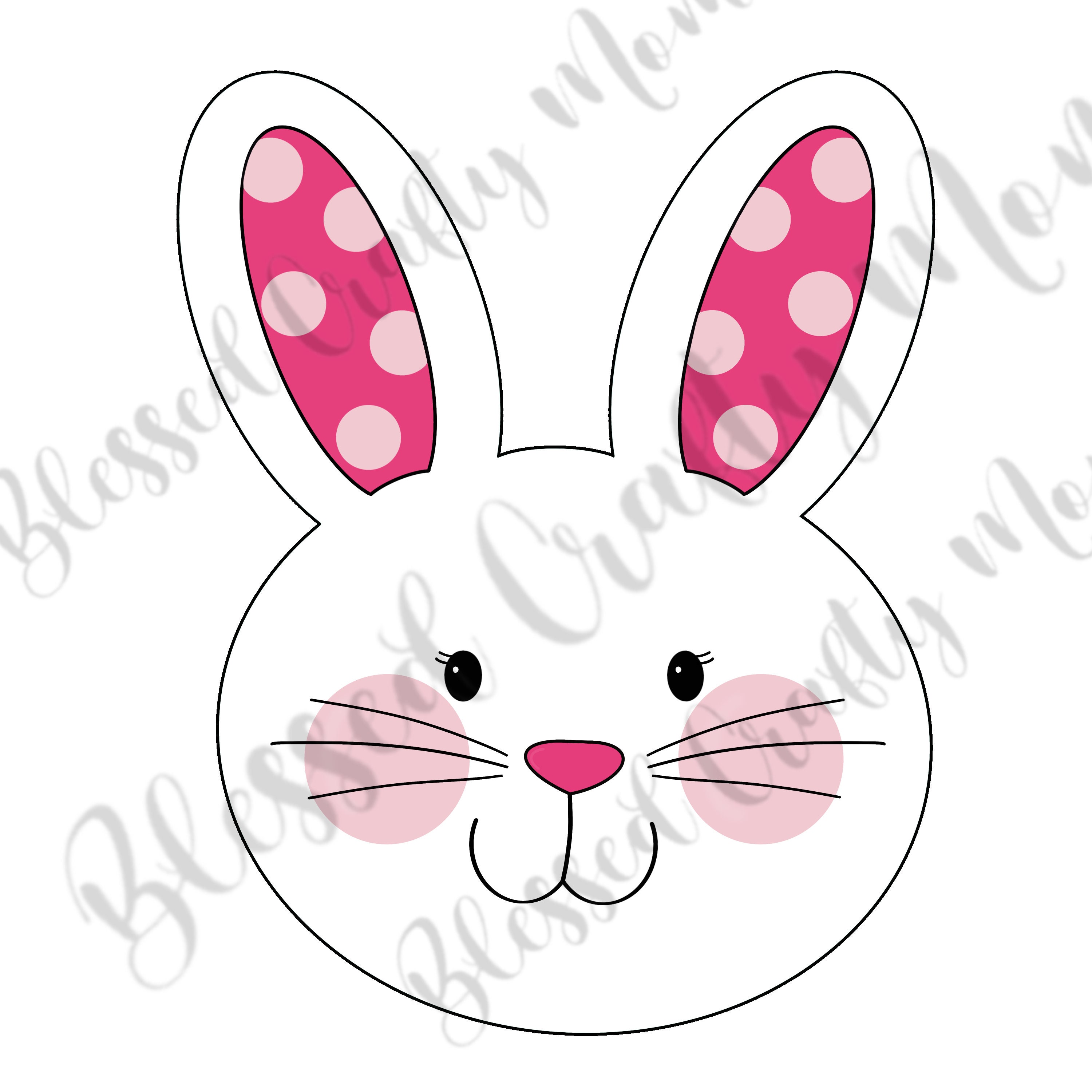 Materials Craft Supplies & Tools bunny png sublimation png hand drawn ...