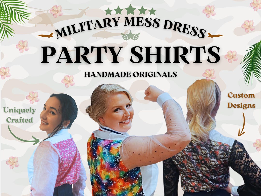 Military Mess Dress Party Shirts: Customized and Unique Designs AFI 36 ...