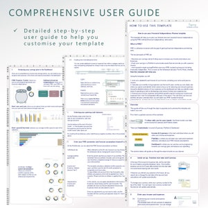 Financial Independence Planner With Income and Expenses Analysis ...