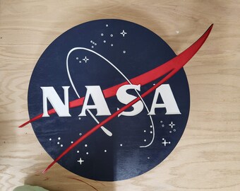 Nasa Metal Sign - Etsy