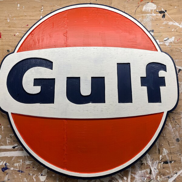 Antique Gas Station Sign - Etsy