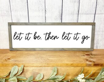 Let It Be - Etsy
