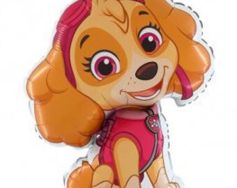 Paw Patrol Skye Balloon - Etsy UK