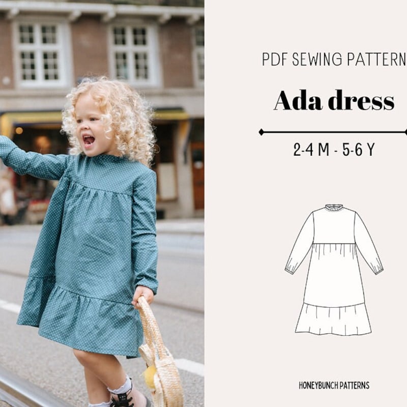 Girls Dress Patterns - Etsy