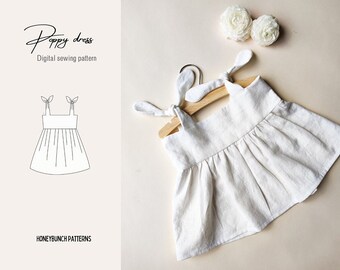 Poppy Dress Pattern - Etsy