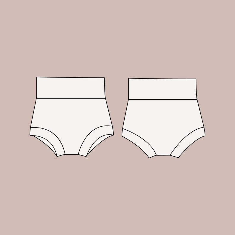 Easy Bummie Sewing Pattern PDF Sewing Pattern Bummies - Etsy