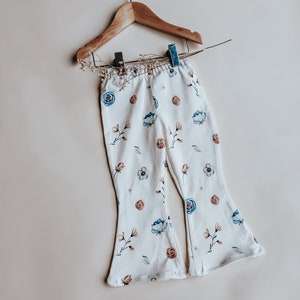 Baby Flared Pants Sewing Pattern, Kids Flared Pants Pattern, Toddler ...
