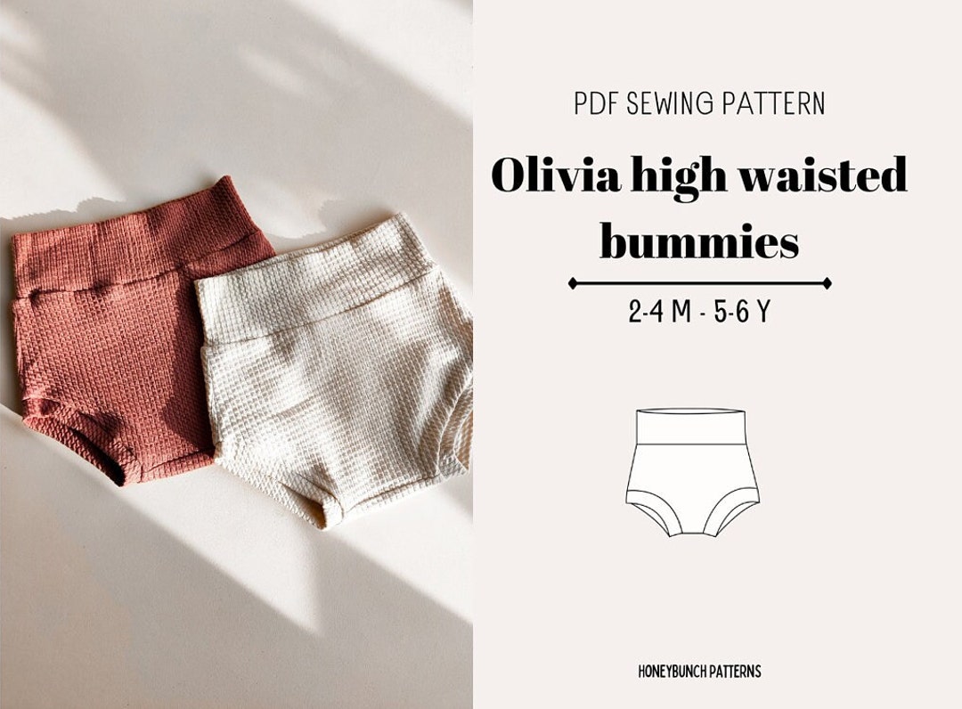 Easy Bummie Sewing Pattern | PDF Sewing Pattern | Bummies Sewing ...