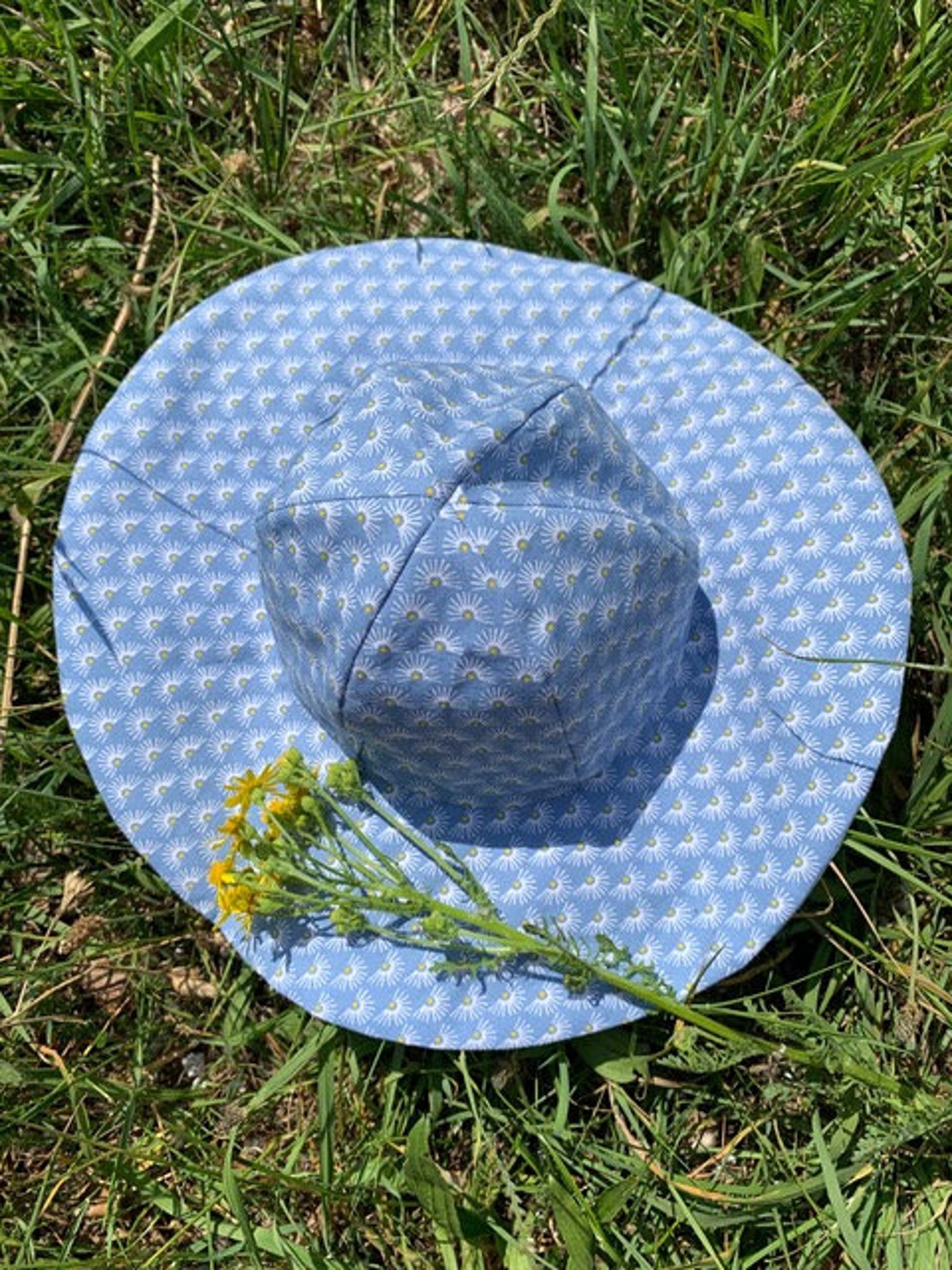 Easy Sun Hat Girls, Baby Sun Hat PDF Sewing Pattern, Kids Wide Brim Hat ...