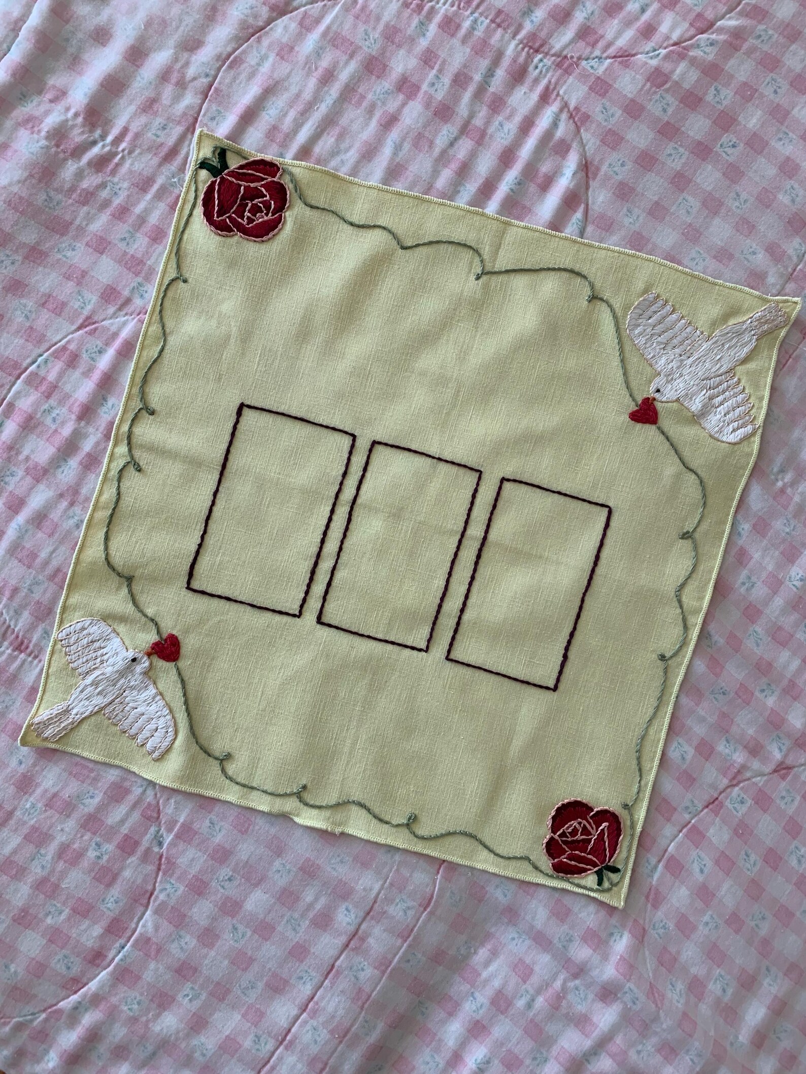 Empress Ritual Embroidered Tarot Cloth - Etsy