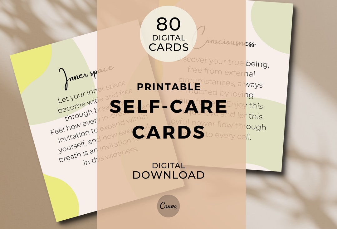 Printable Affirmation Cards, Digital Cards, Affirmation Deck ...