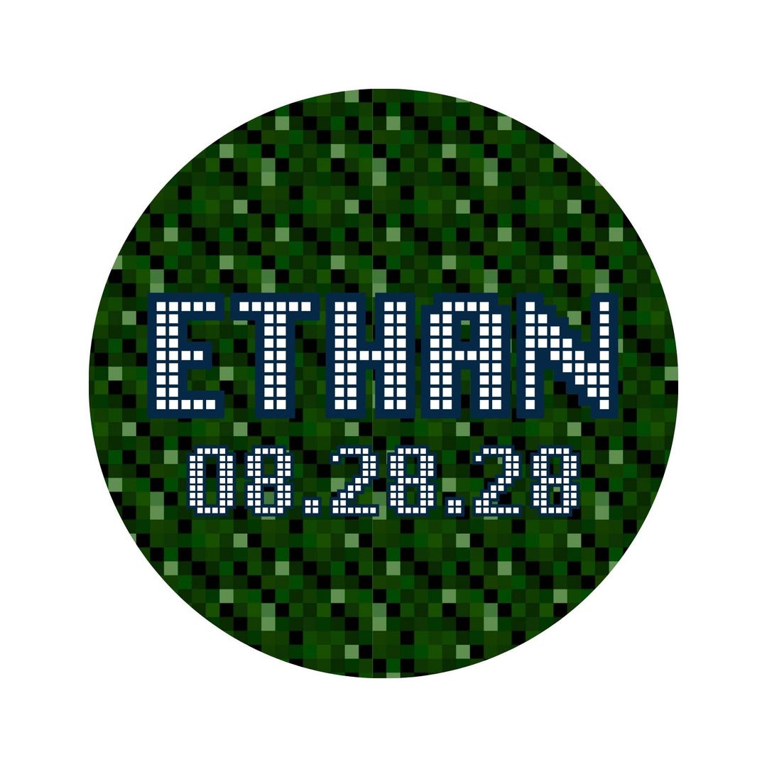Bar Mitzvah Name or Initial Logo Made to Order Block Style Font for ...