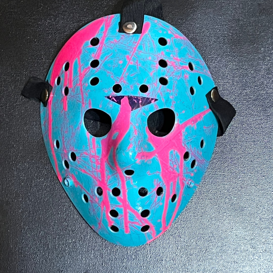 Custom NES Style Jason Mask - Hand Painted - Etsy