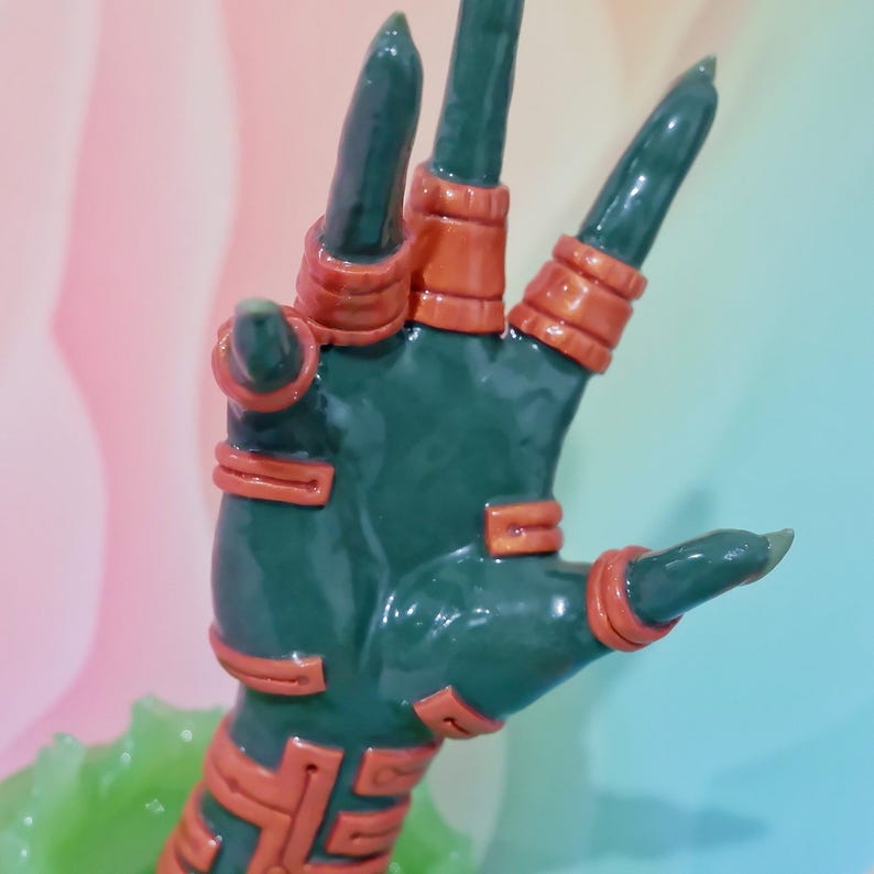 Legend of Zelda Tears of the Kingdom Rauru Hand Ring Holder - Etsy