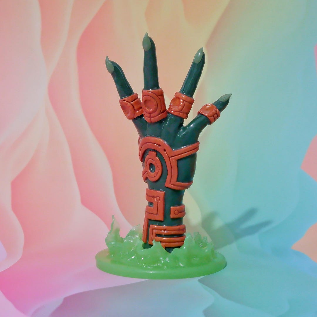 Legend of Zelda Tears of the Kingdom Rauru Hand Ring Holder - Etsy