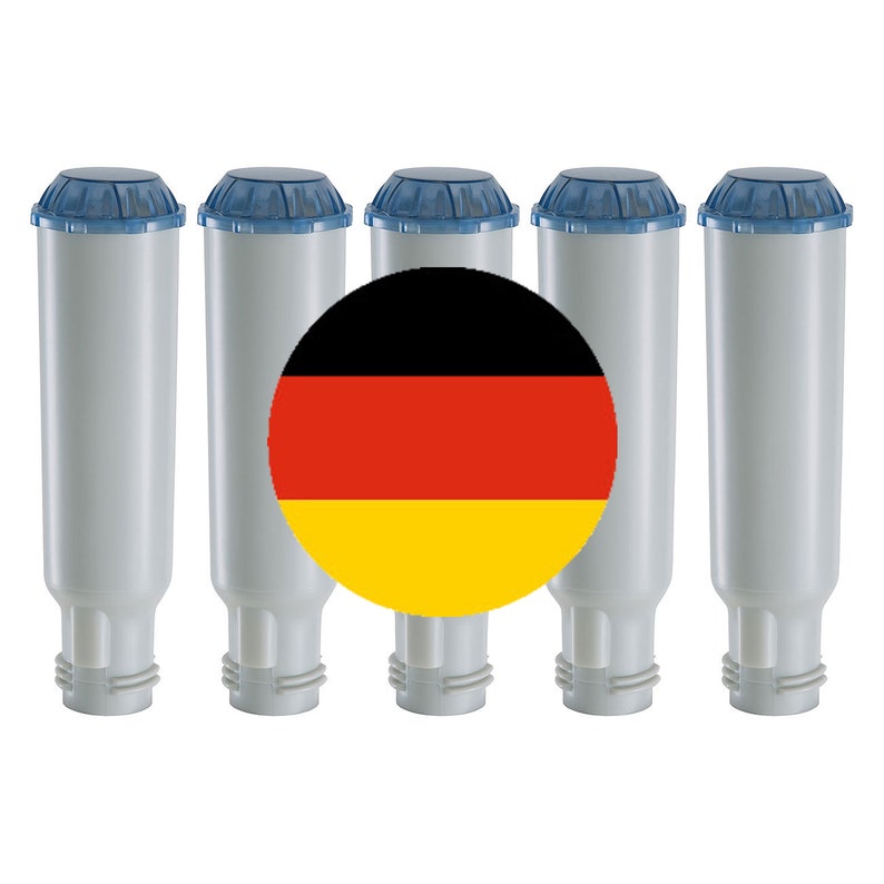 5 Screwable Water Filter Cartridges Suitable for AEG, Siemens, Bosch ...