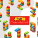 Brick Block 3D Numbers Clipart Plastic Building Bricks Kids Toys PNG ...