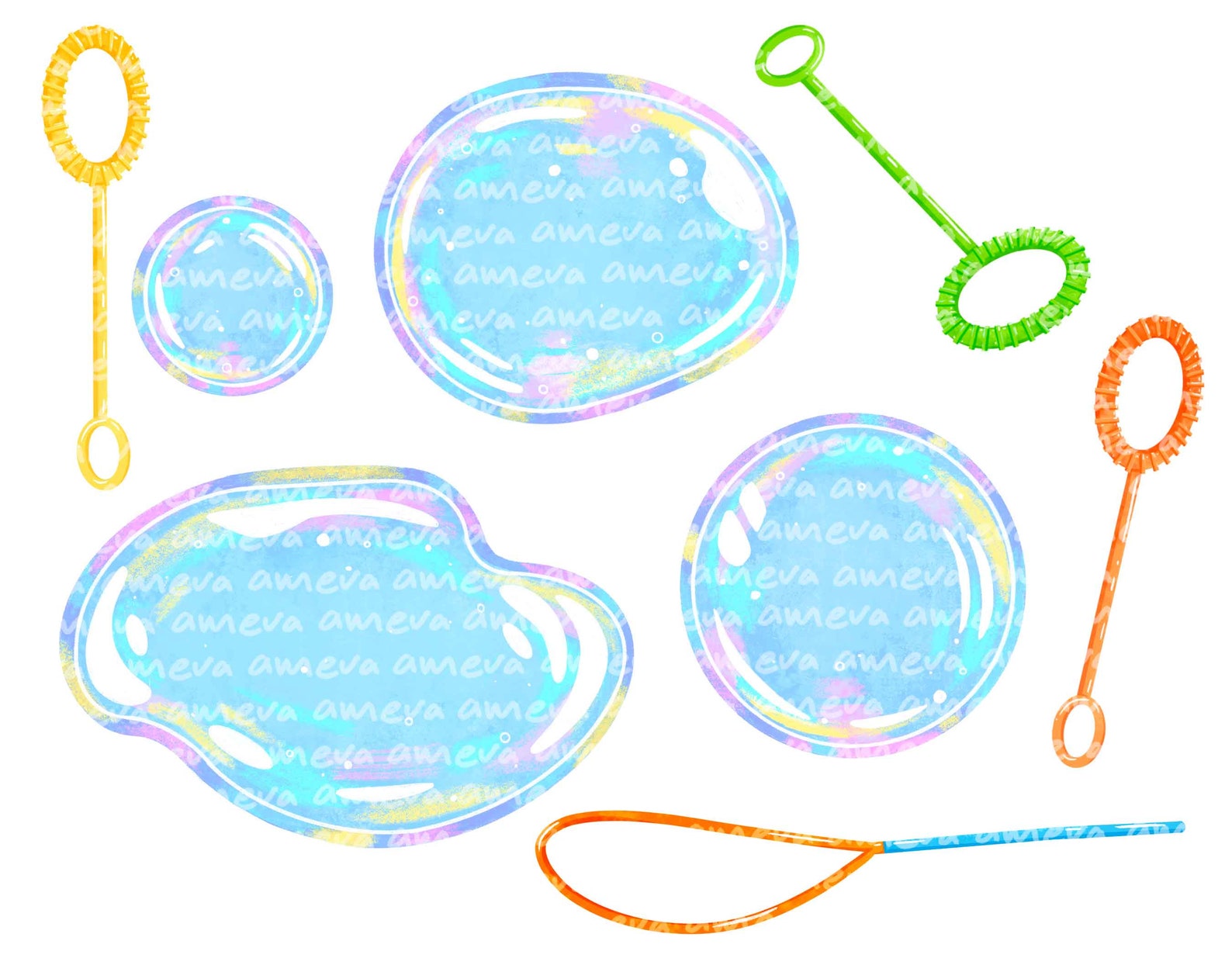 Blowing Bubbles Clipart PNG Commercial Use Files Soap Bubble Bath Kids ...