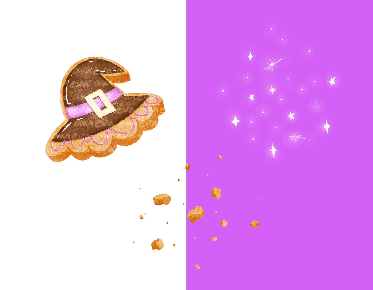 Halloween Cookies Clipart Spooky Halloween Cookie Clip Art Scary Cookie ...