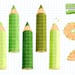 Colored Pencils Clipart Set Back to School Supplies Bundle Rainbow ...