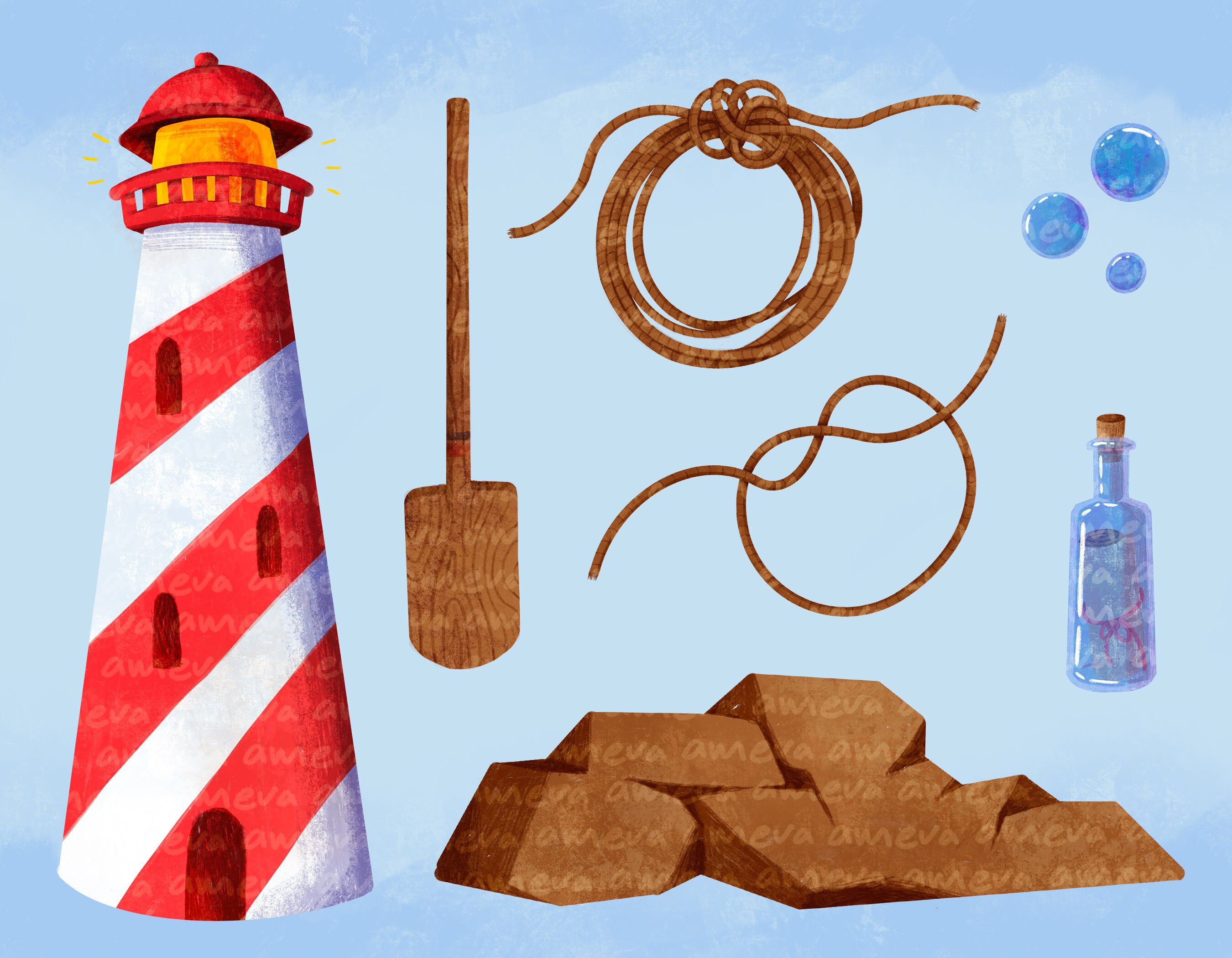 Nautical Clipart Sailor Clip Art Nautical PNG Files for Sublimation ...
