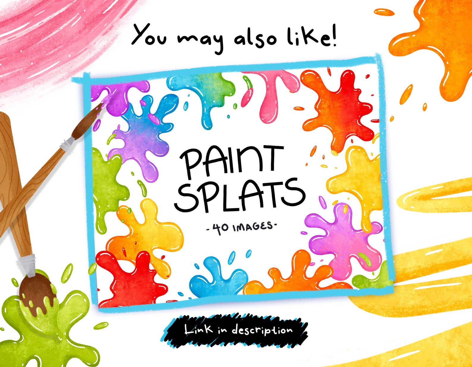 Paint Brush Clipart Paint Brushes PNG Art Supplies Brush Strokes ...