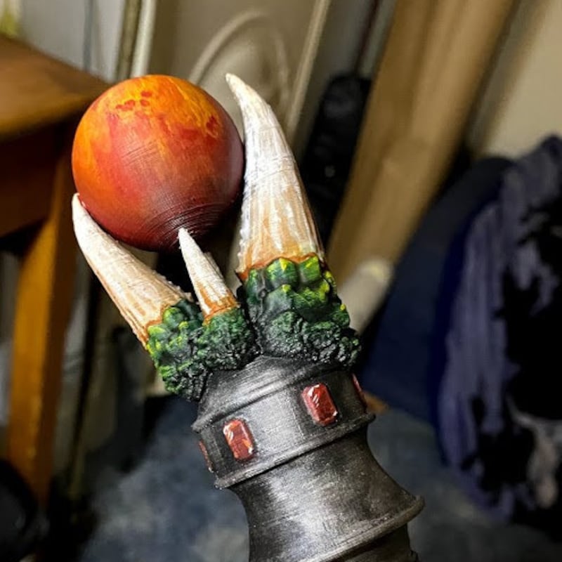 Dragon Staff - Etsy