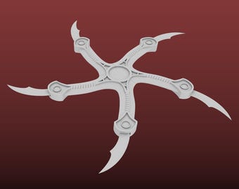KRULL the Glaive KIT, Movie Prop Replica Metal, & Swarovski Crystals ...