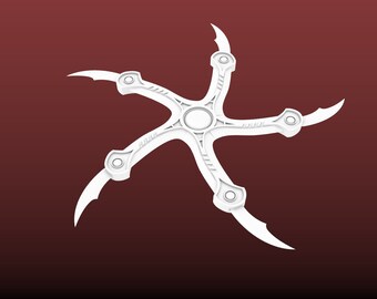 KRULL the Glaive KIT, Movie Prop Replica Metal, & Swarovski Crystals ...