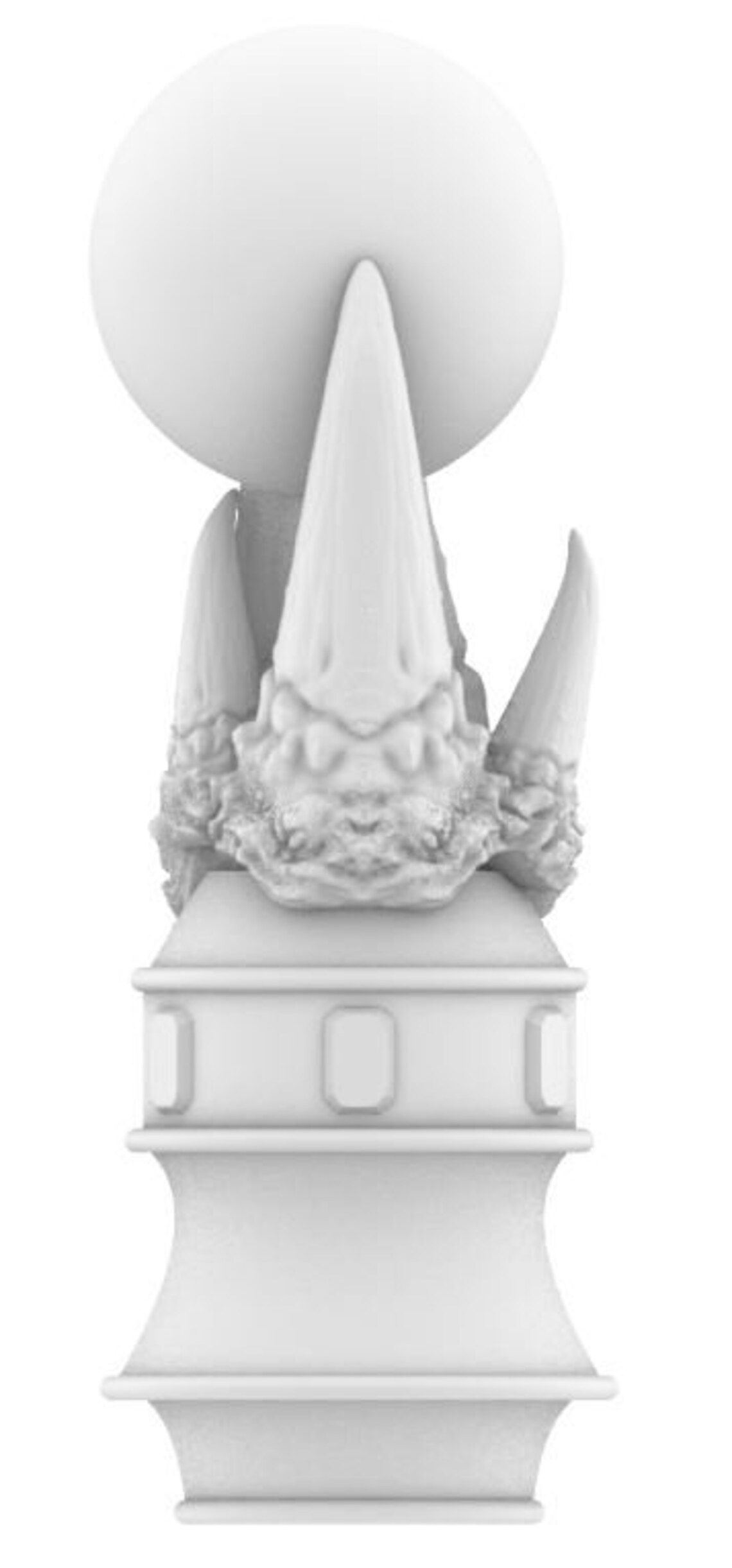 Wizards Staff/ Dragon Claw Cane Topper STL DOWNLOAD - Etsy