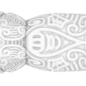 Raven Skull Gothic/tribal/candy Skull Cane Topper STL DOWNLOAD - Etsy