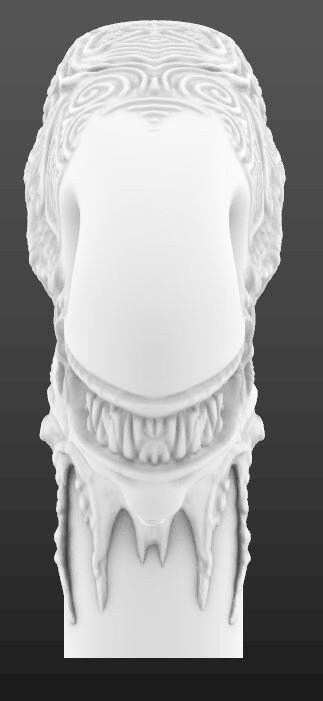 Xenomorph Walking Cane Topper STL DOWNLOAD - Etsy