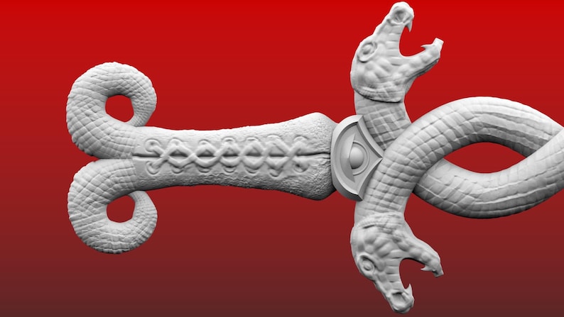 The Fangs of the Serpent ~ Conan the Barbarian STL DOWNLOAD - Etsy