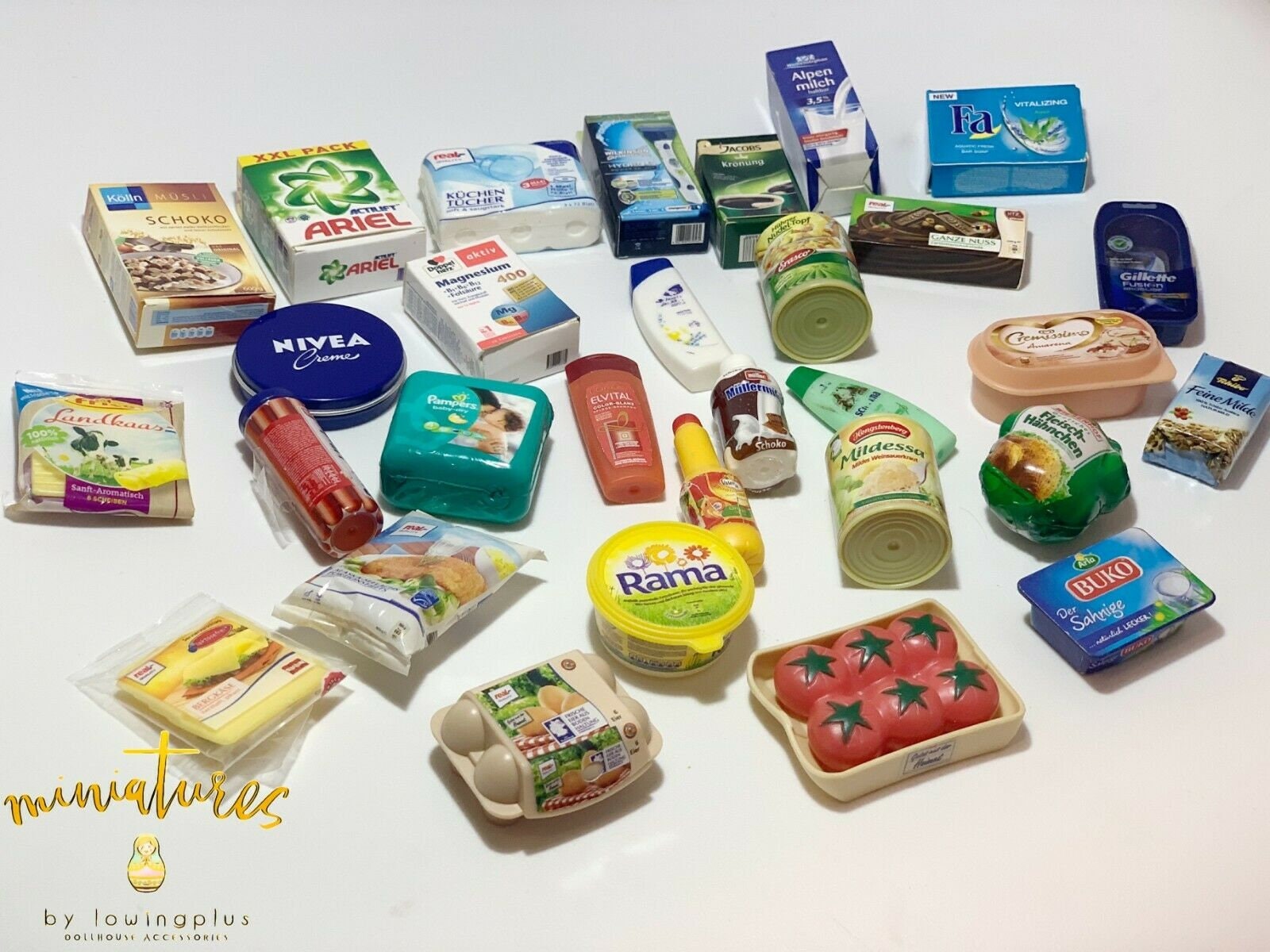 Real Minis Germany Miniature Supermarket Toy zuru Surprise/coles Little ...