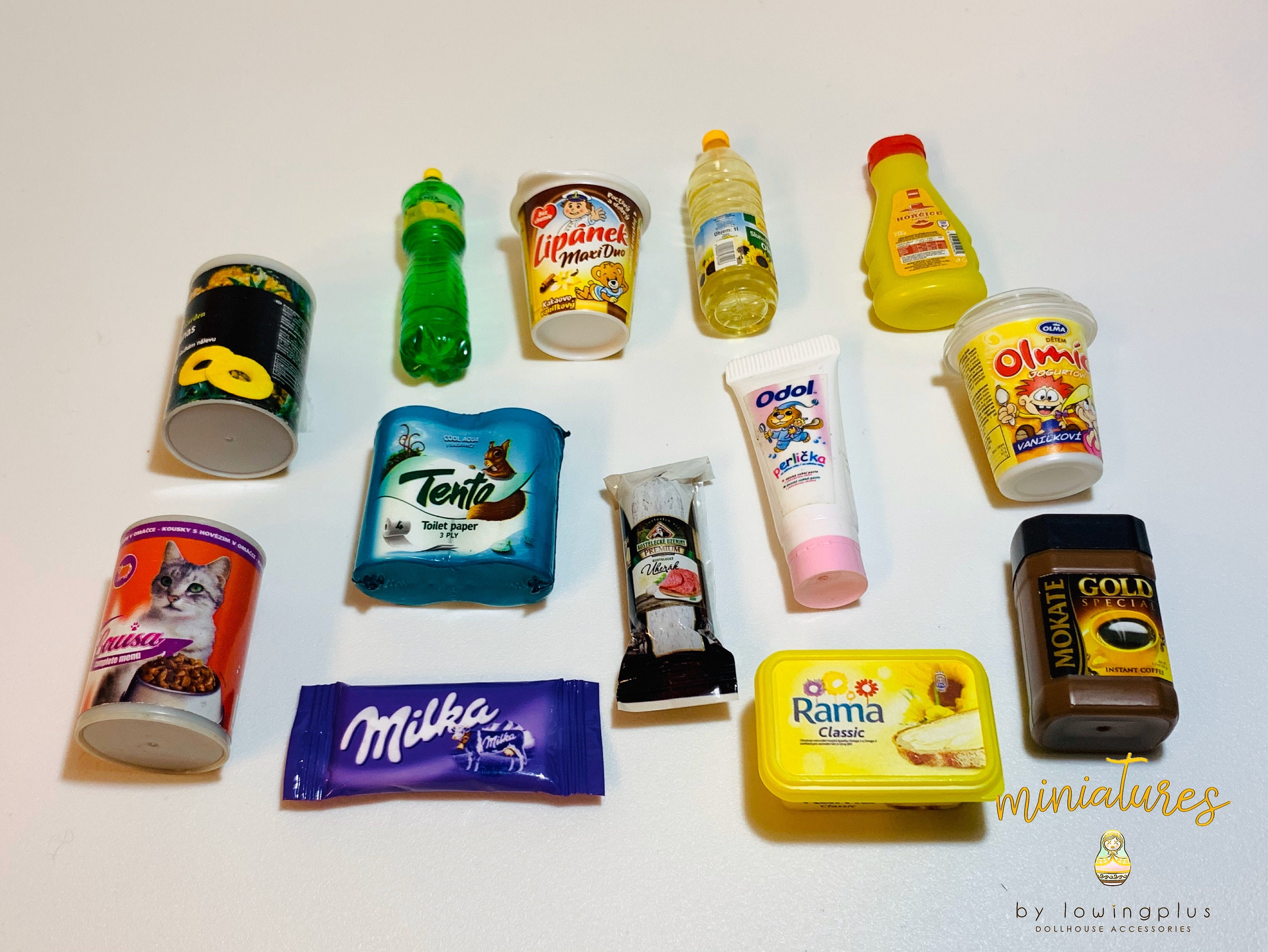 Penny Market Miniature Supermarket Toy set 3 for Little Shop/coles ...
