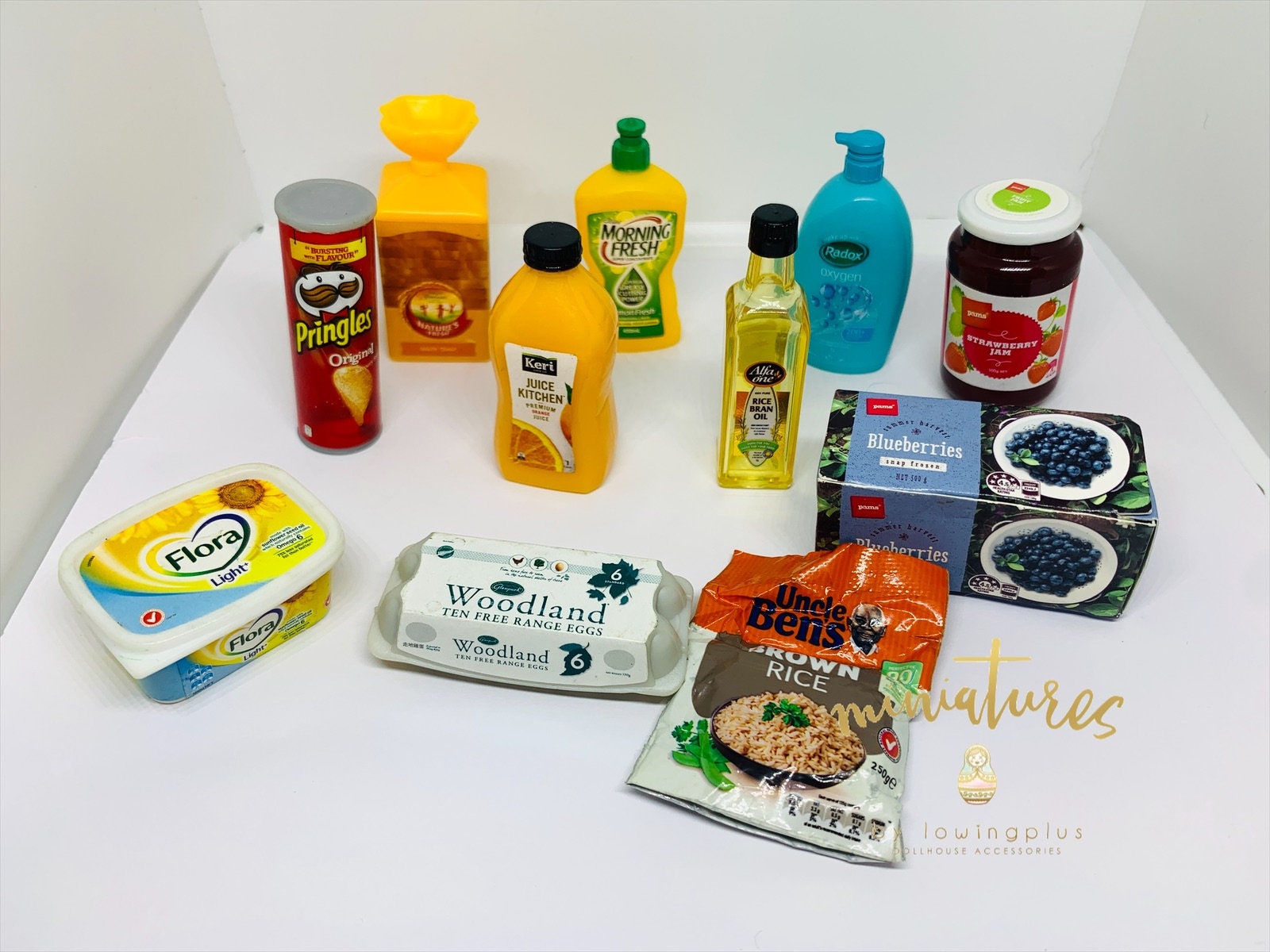 NW Little Shop NW Little Kitchen Miniature Supermarket Toy set for ...